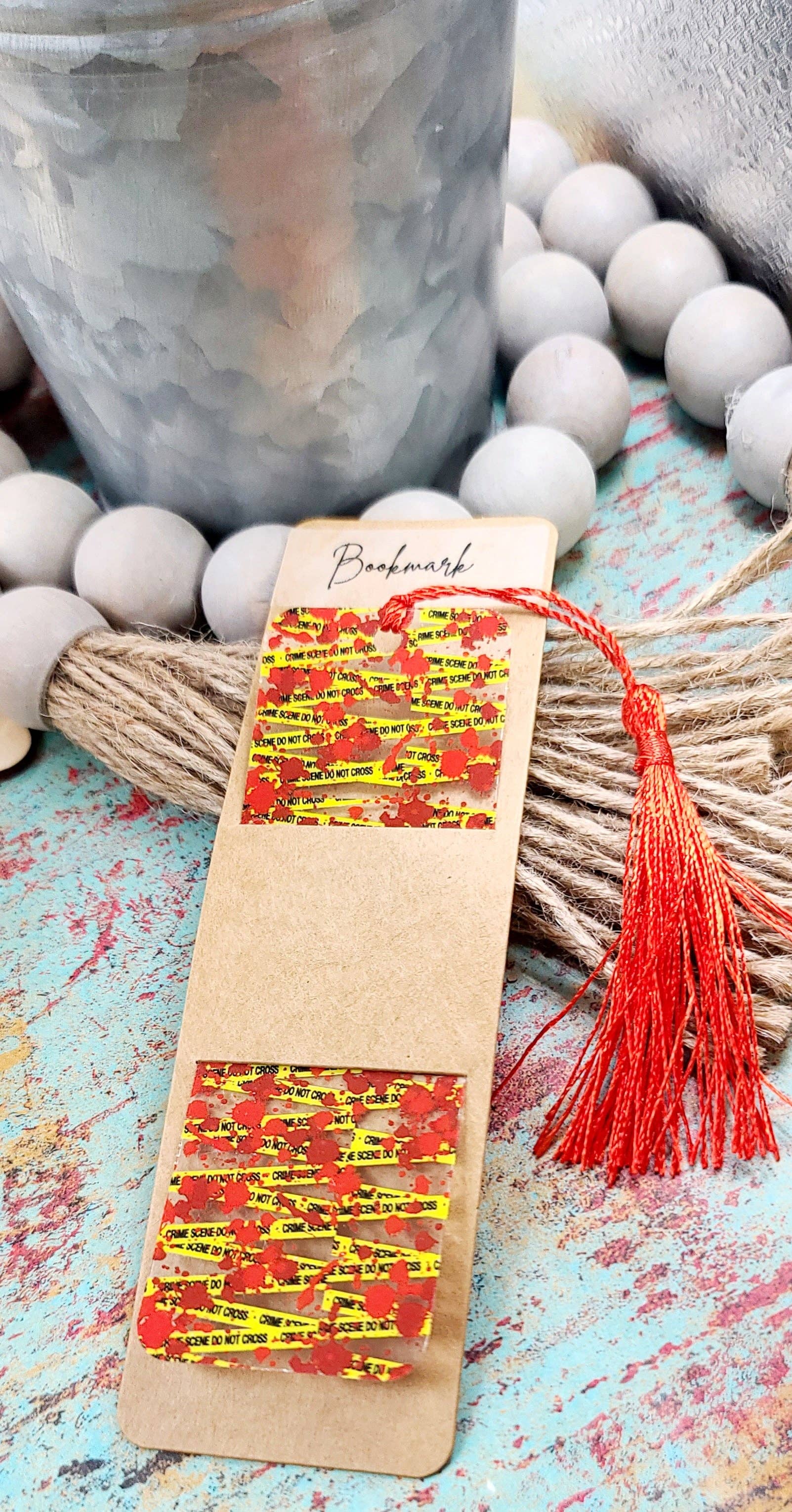 Crime scene Clear Bookmark | Thistle, Your Favorite Quirky Shop (with ...